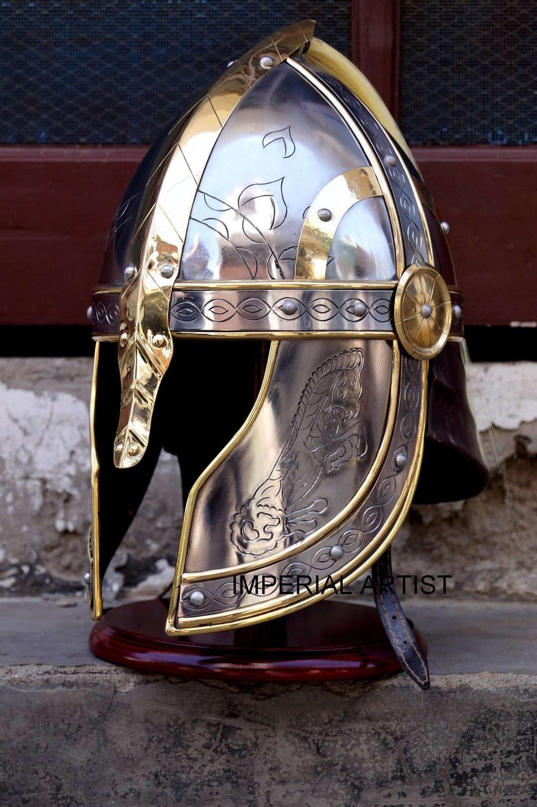 Eomer's Helmet the Lord of Rings Helmet Medieval SCA - Etsy