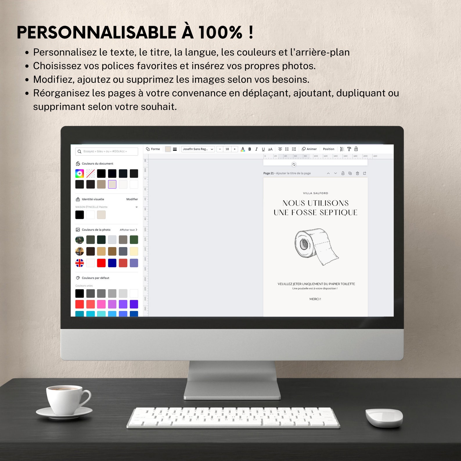 Septic Sign Bathroom, Septic Tank Sign, Printable - Etsy