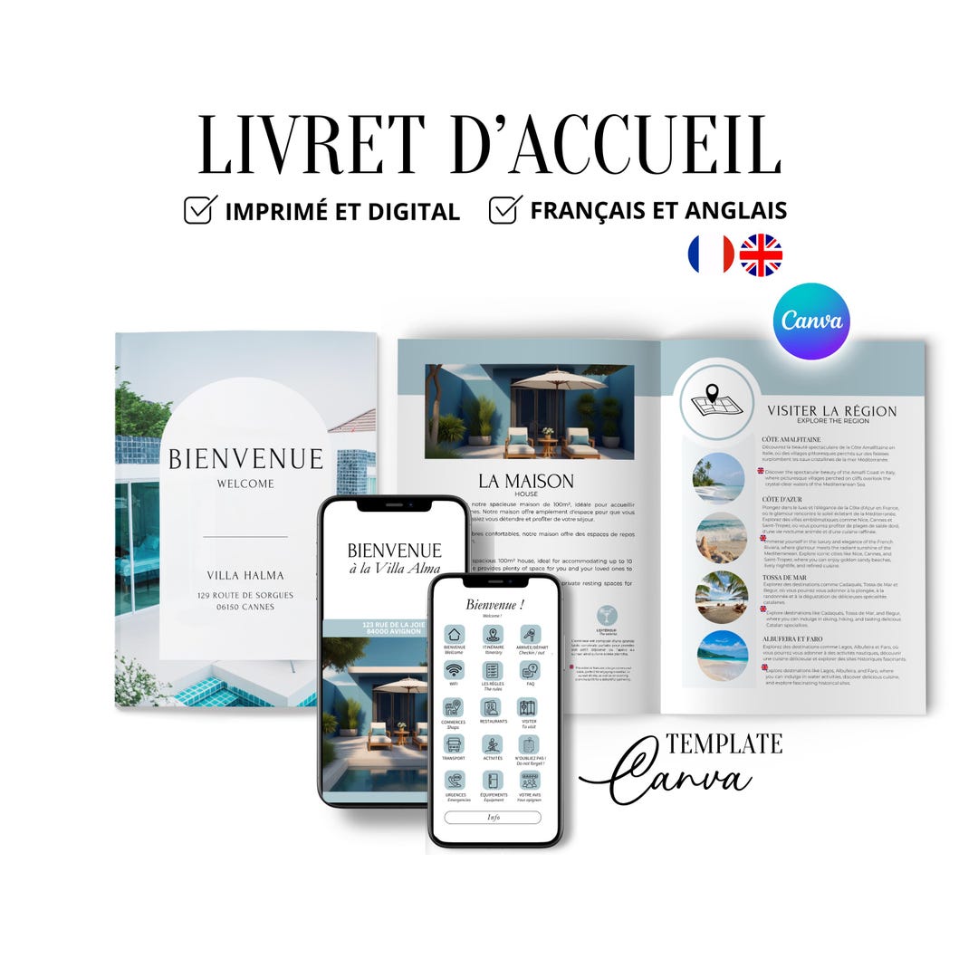 Welcome Booklets in French and English Printable and in Mobile Format ...