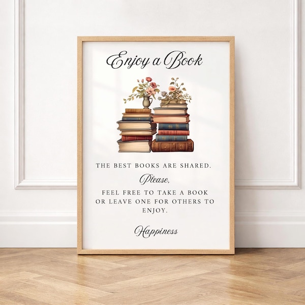 Book Swap Posters - Etsy