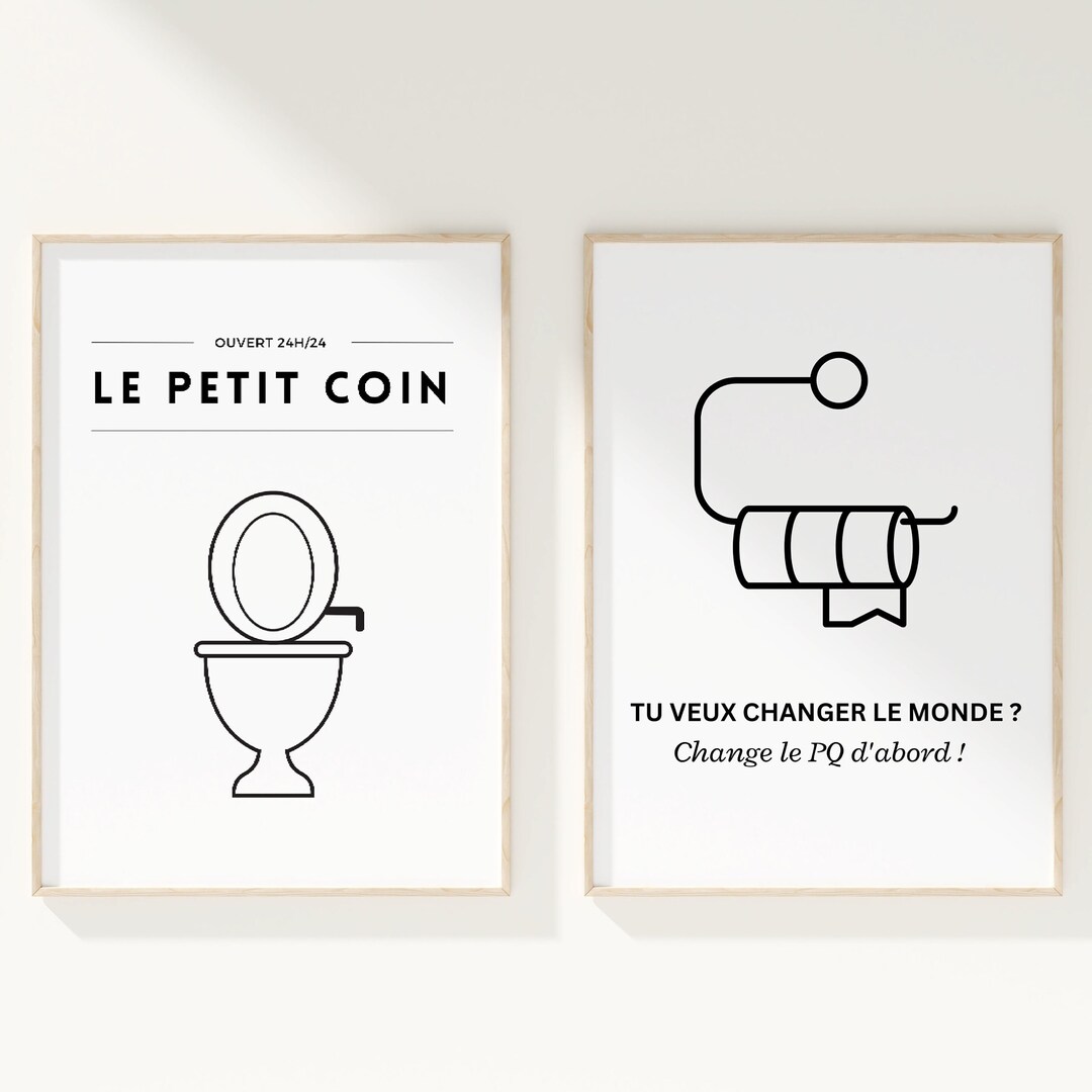 Posters le Petit Coin and you Want to Change the World Change the PQ ...