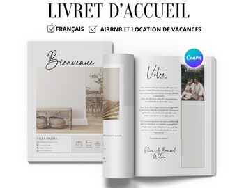 Livret d'accueil airbnb en français, Bienvenue airbnb français, livret ...