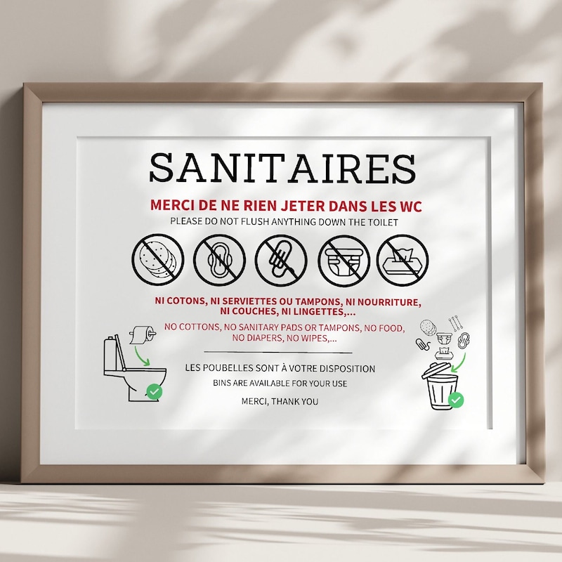 Toilet Poster - Etsy