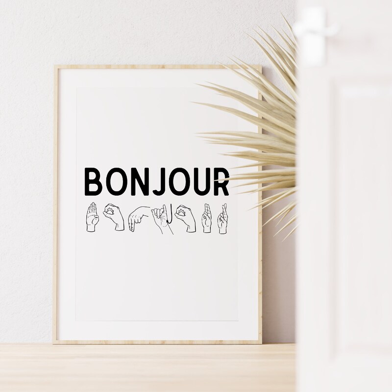 French Language Posters - Etsy