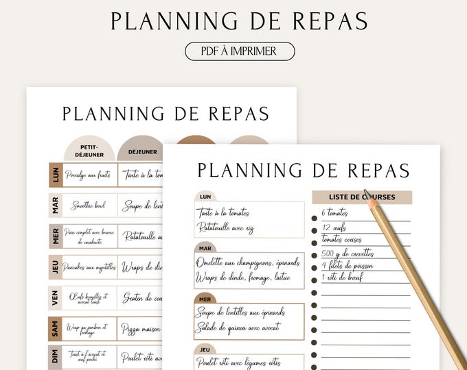 Cleaning Checklist, in French, Canva Template, Boho Style, Cleaning ...