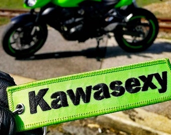 Kawasa-key Kawasaki Motorcycle Keychain Car Key Ring Motorbike Key Tag ...