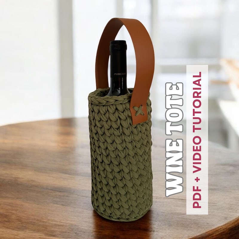 Leather Wine Bags Pattern - Etsy