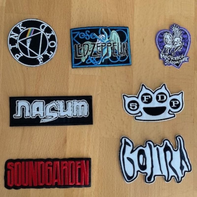 Metal Rock Band Patches - Etsy