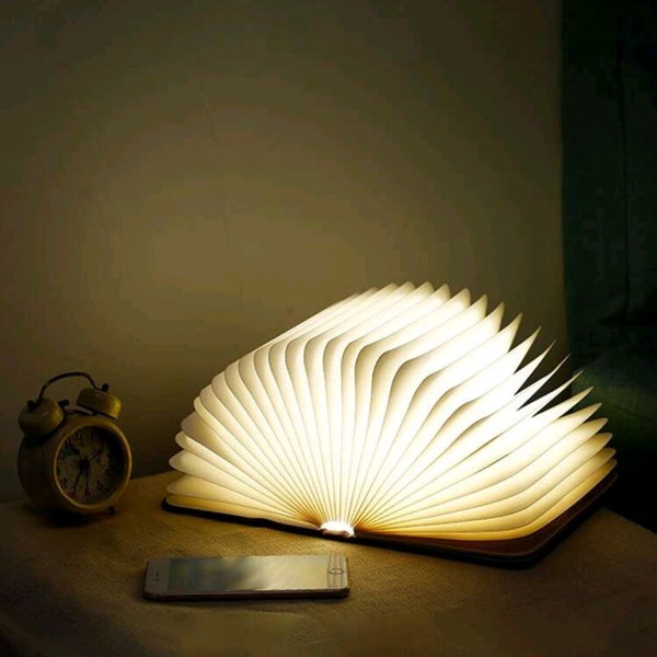 Book Lamp - Etsy