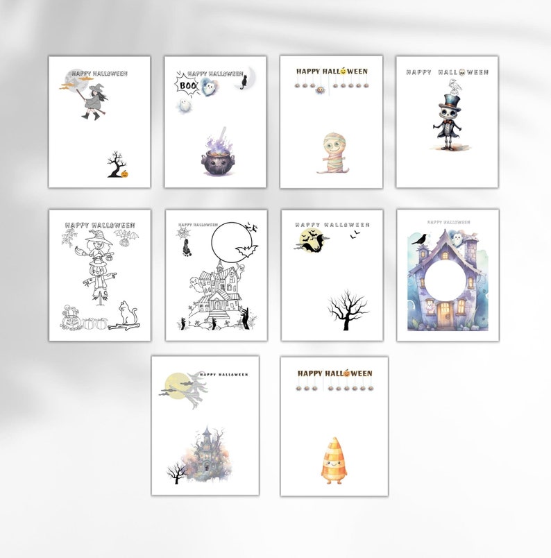 Halloween Handprint, Footprint Fingerprint Craft, Baby Keepsake ...