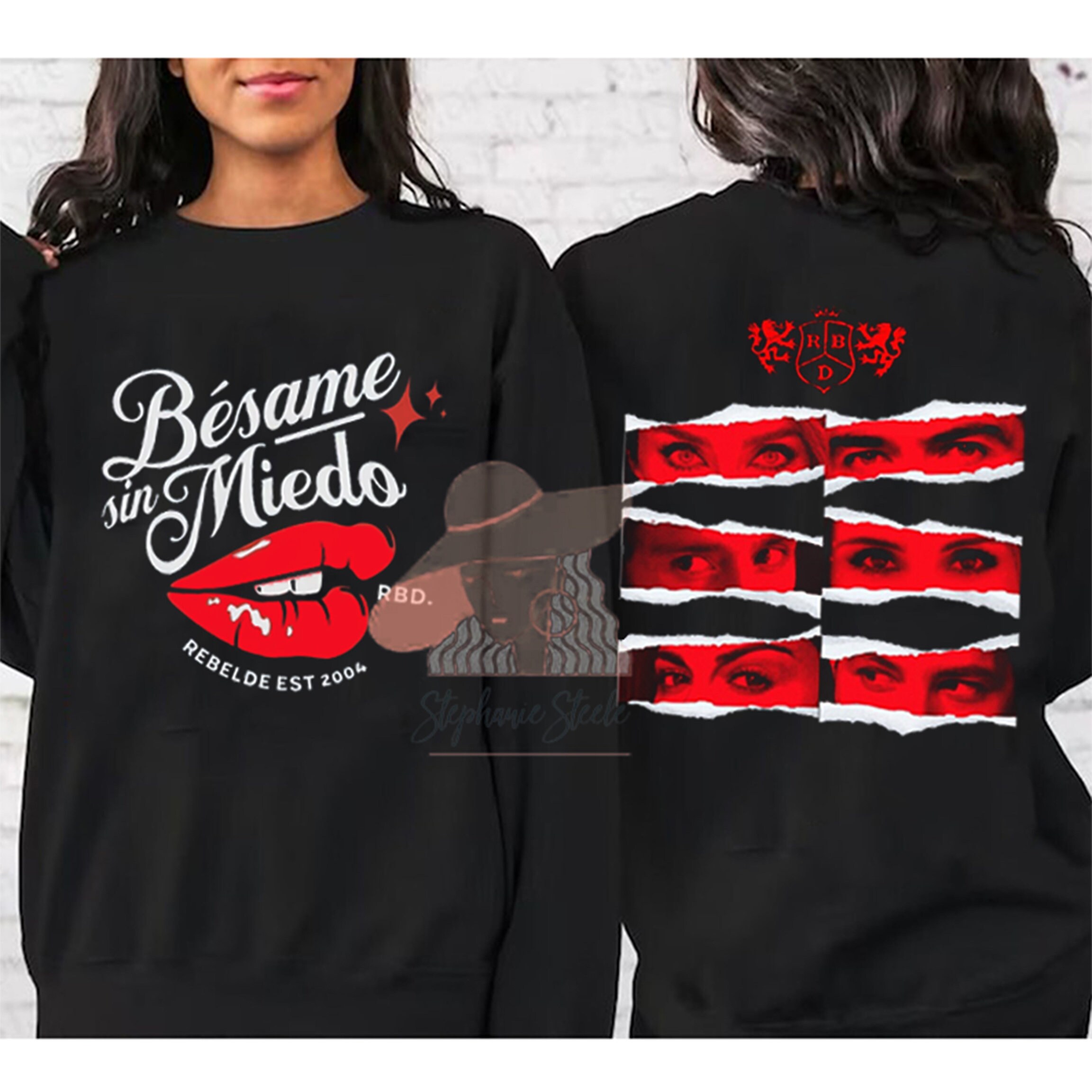 2 Sides Besame Sin Miedo RBD Soy Rebelde Tour 2023 Shirt sold by Islam ...