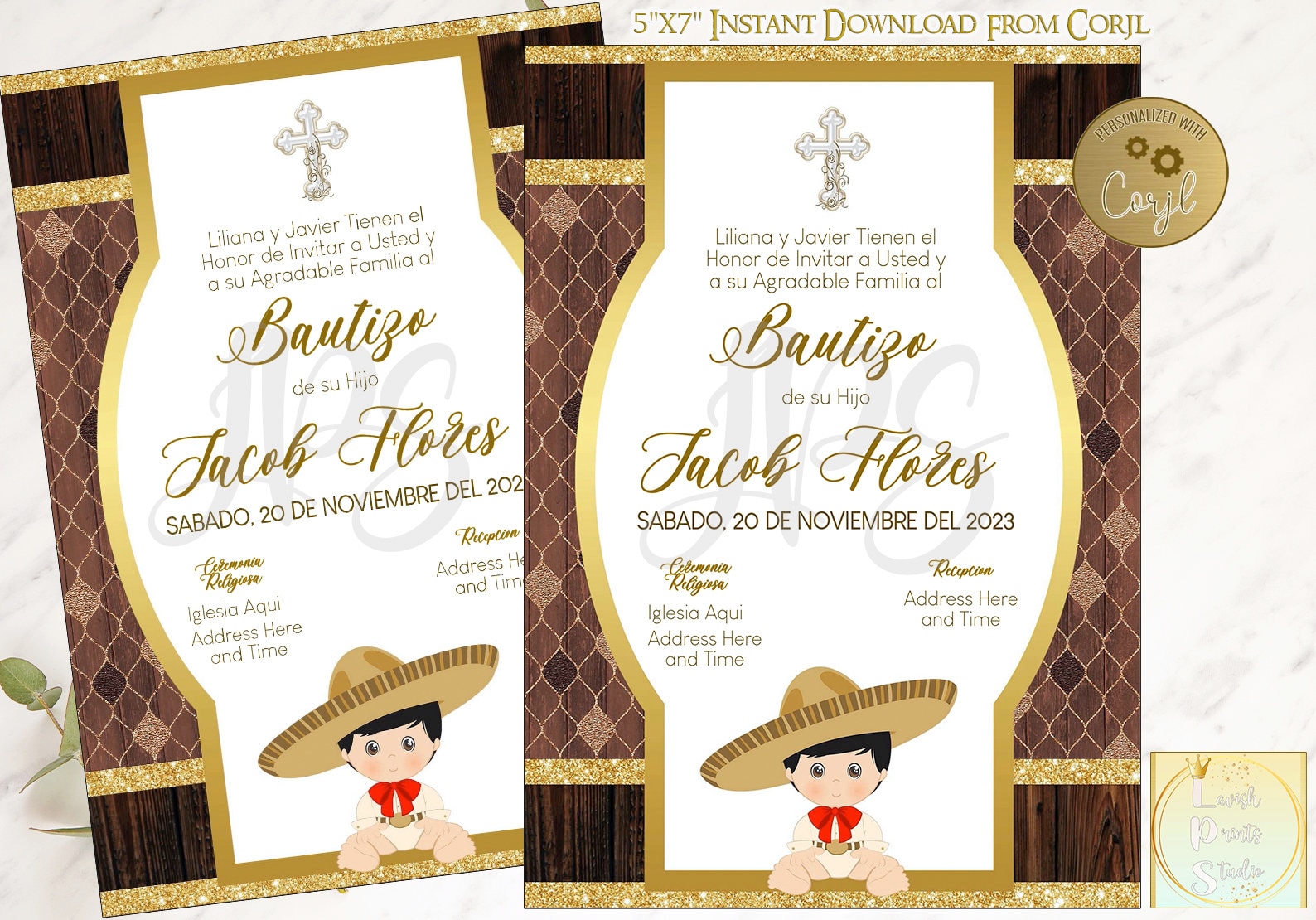 Charro Invitation, Mexican Charro Theme ,spanish Charro Invitation ...