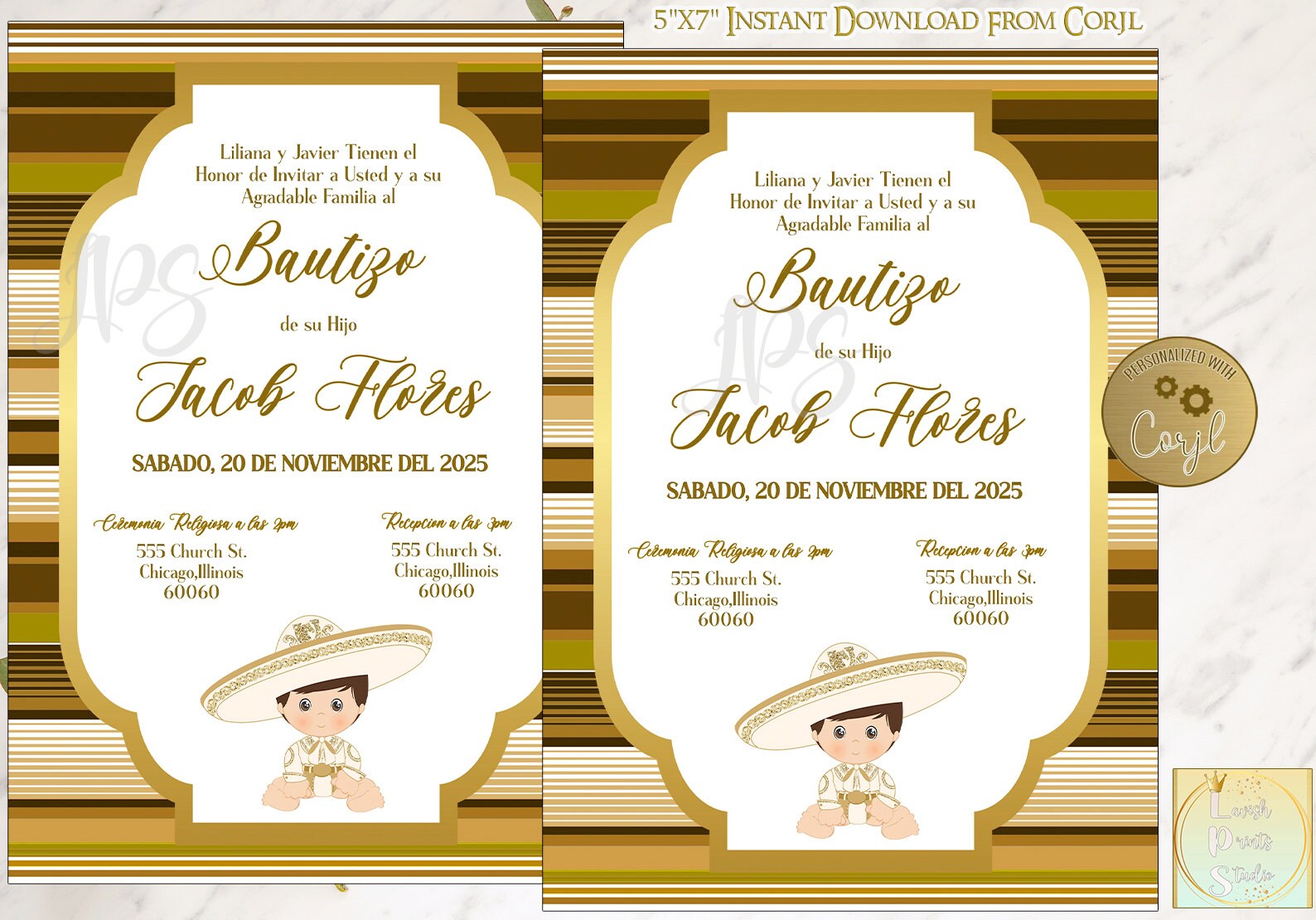 Charro Invitation, Mexican Charro Theme ,spanish Charro Invitation ...