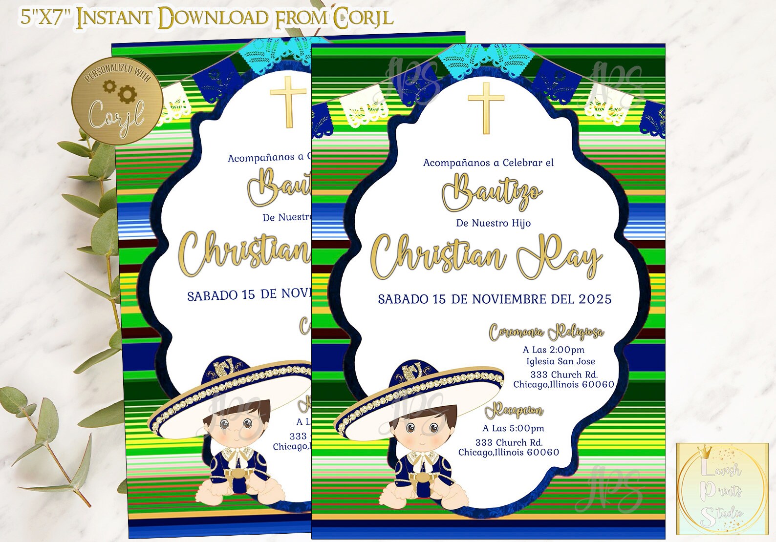 Charro Invitation, Editable,mexican Charro Theme Invites,bautizo ...