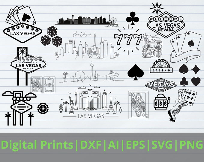 Las Vegas Sign Svg, Welcome Svg, Las Vegas Svg, Casino Svg, Gambling ...