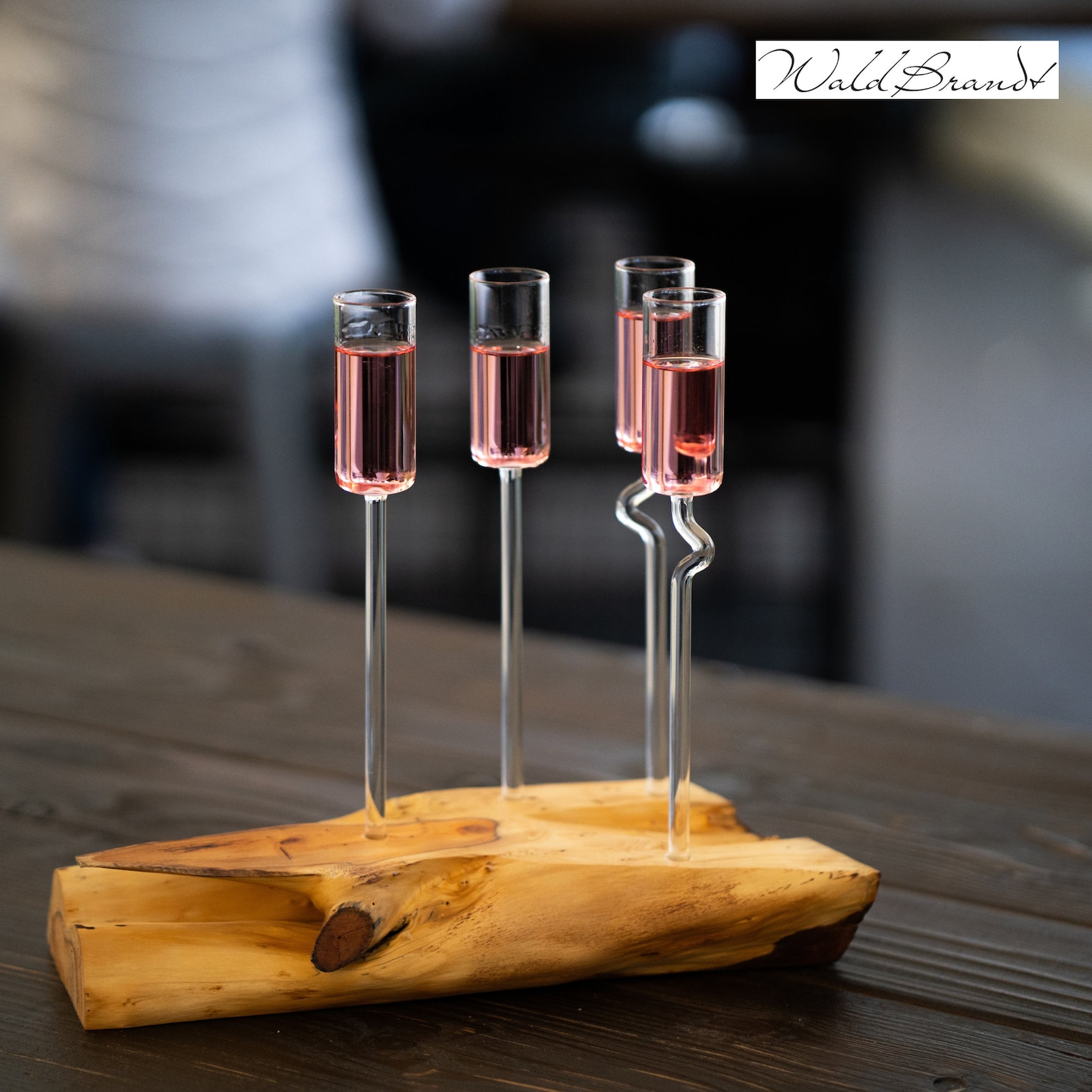 Hand-blown, Personalized Shot Glass Pur Brandt Made of Borosilicate ...