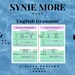 Set of 2 Grammar Posters "differences Between Present Continuous and ...