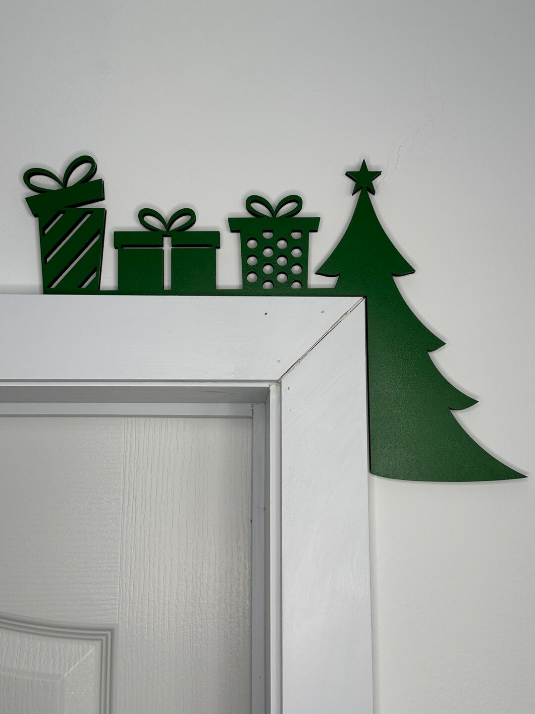 Door Corner Christmas Decor Christmas Ornament Holiday Decorations Door ...