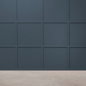 Georgian Style Wood Paneling Kit for Bedrooms, Bathrooms, Living Rooms ...