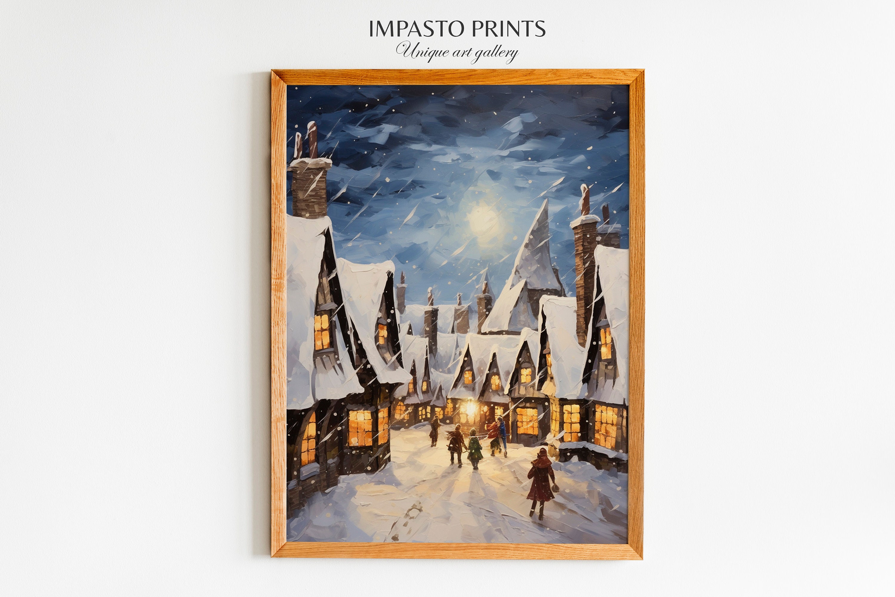 Wizarding Inspired Poster, Christmas Decor, Potter Prints, Wizard World ...