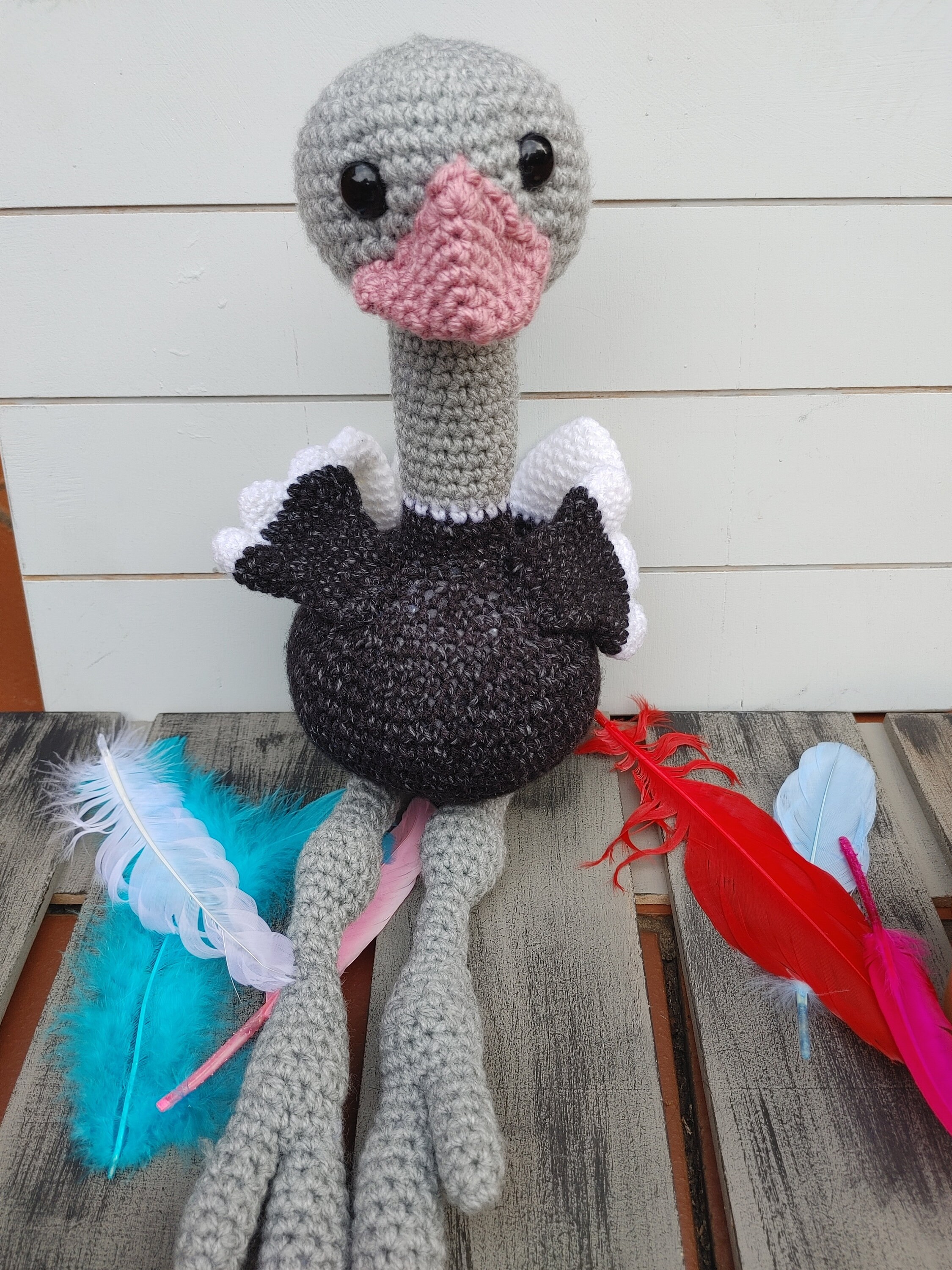 Crochet Pattern: Olga Ostrich - Etsy