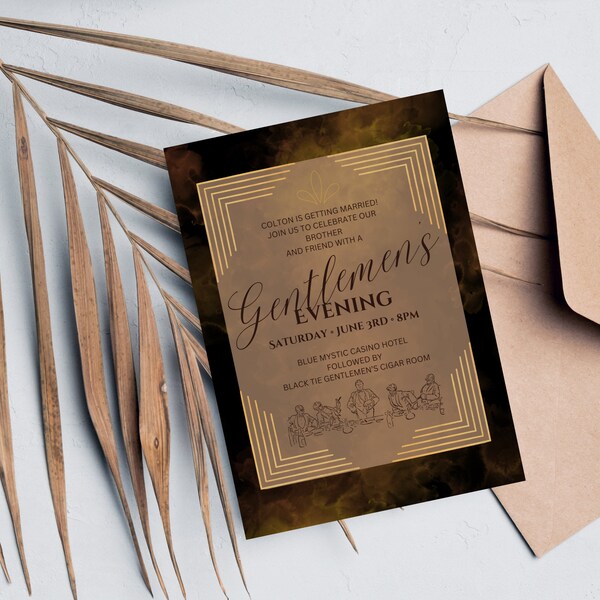 Gentleman Party - Etsy