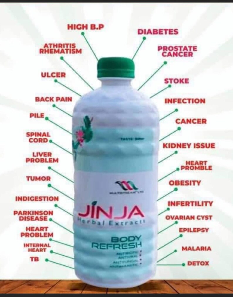 1 Bottle JINJA HERBAL EXTRACTS 750ML - Etsy