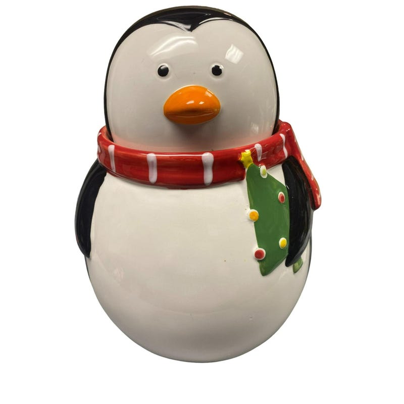 Penguin Cookie Jar - Etsy