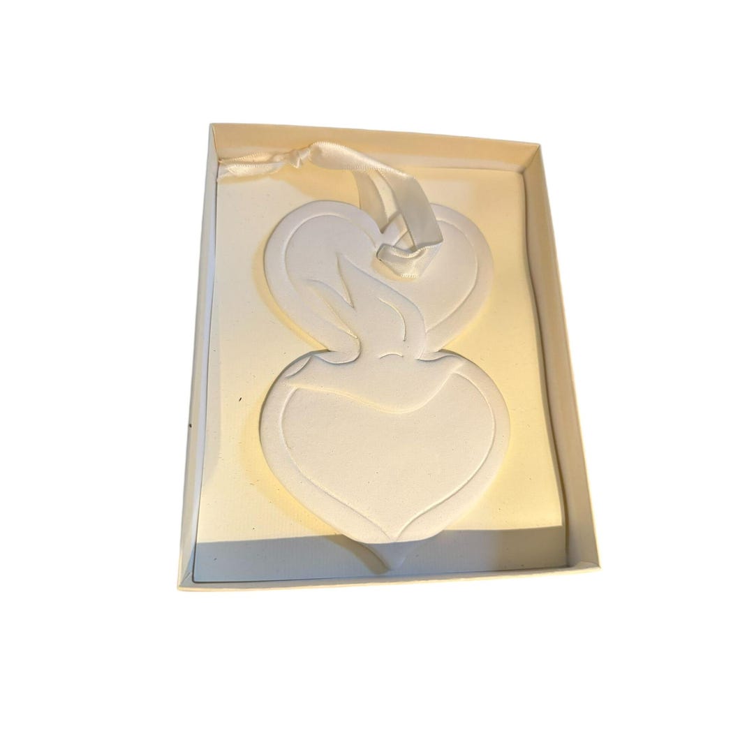 Judee Murphree Heart of Hospice Peace Dove Heart Wall Hanging Ornament ...
