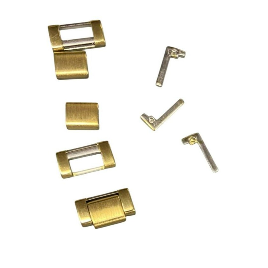 Gold Tone Watch Band Links Replacement Set With Pins New - Etsy