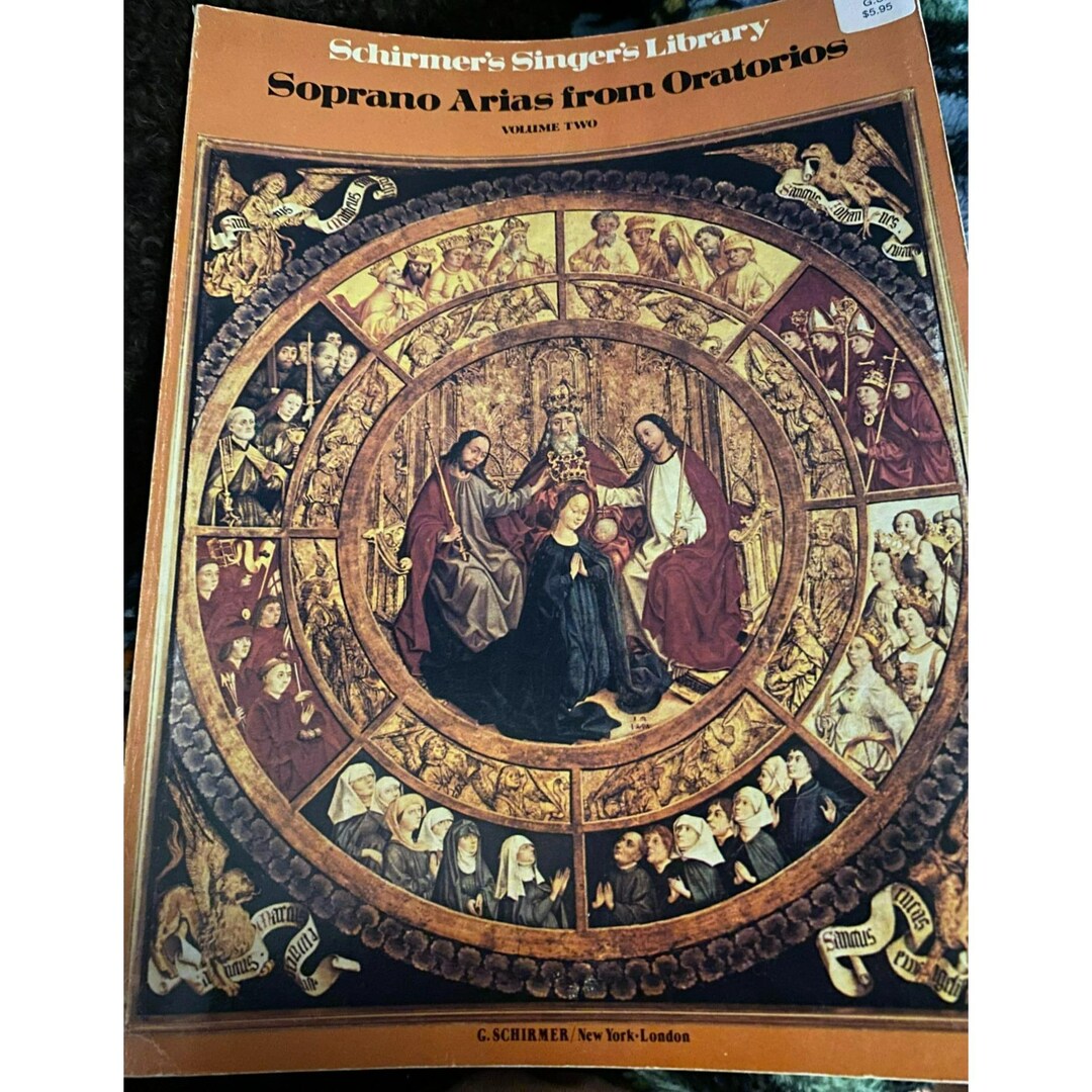 Schirmers Singers Library Soprano Arias From Oratorios Volume Two by G ...