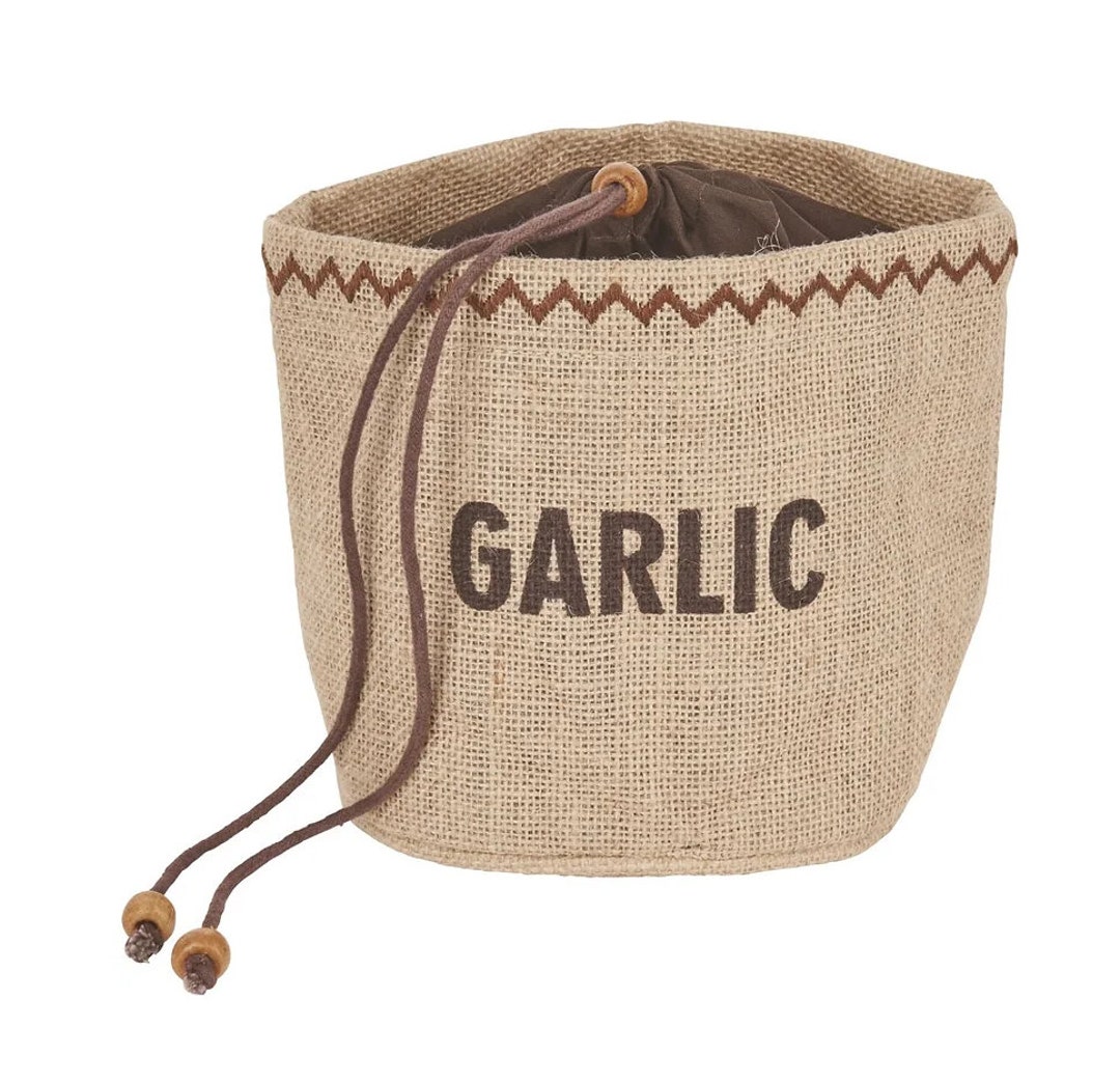 Hessian Garlic Bag - Etsy
