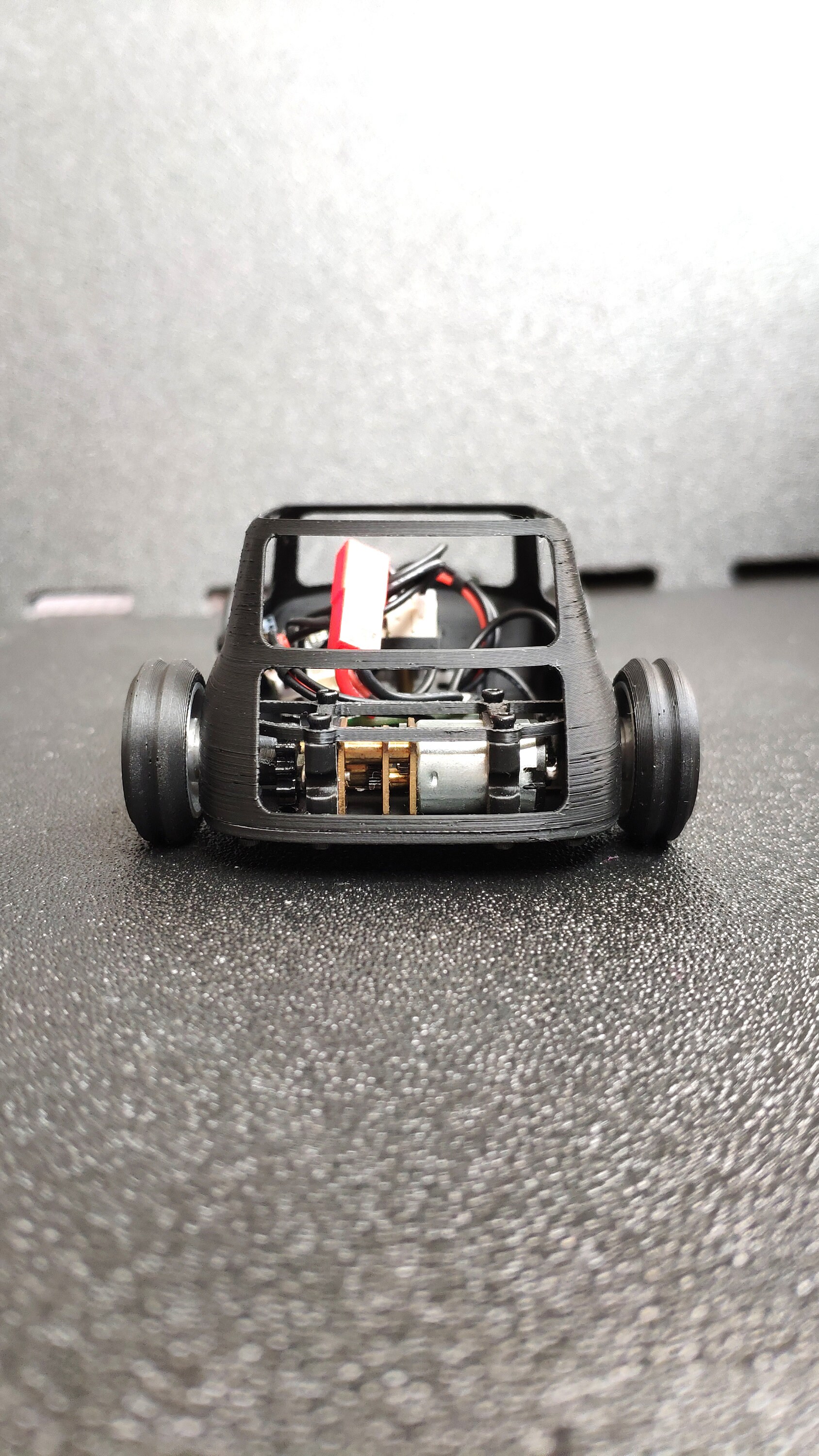 Custom Rat Rod Mini RC Car 1 28 Scale Unassembled Build Kit 89mm ...