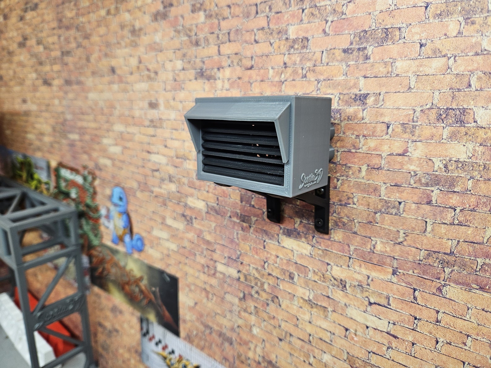 1/10 Scale Eat Sleep Drift Signage and AC Heat Unit Diorama - Etsy