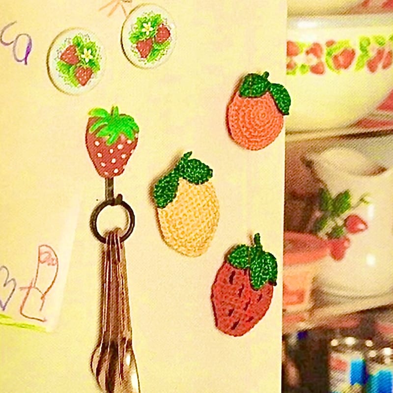 Crocheted Magnets - Etsy