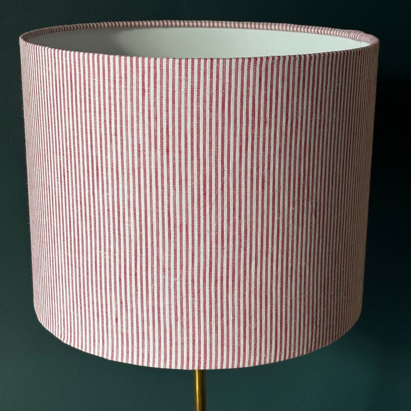 Red Lampshade - Etsy UK