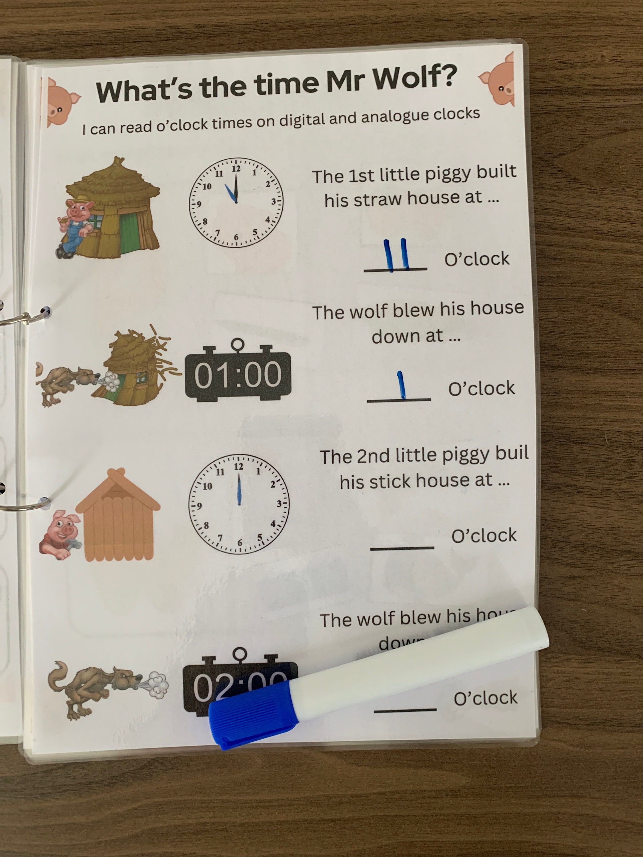 Activity Pack for the Three Little Pigs - Etsy UK