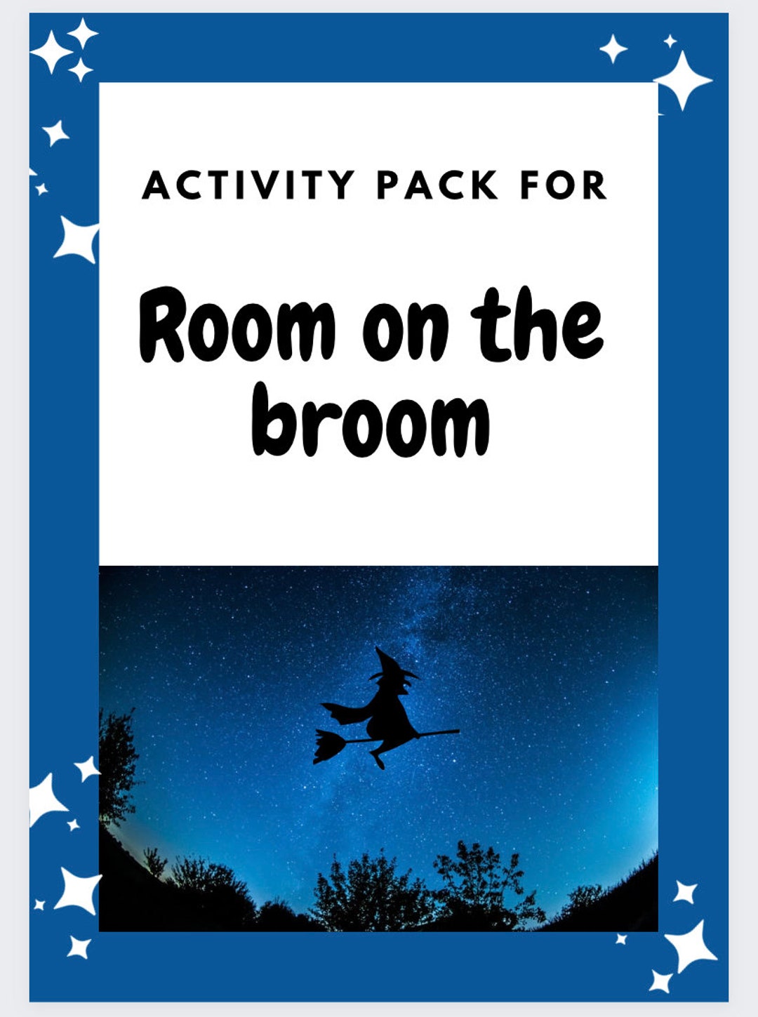 Activity Pack for room on the Broom - Etsy