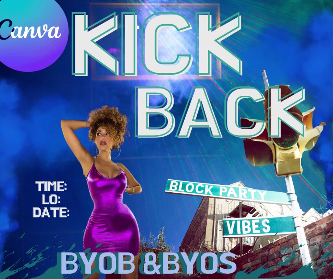 KICK BACK FLYER - Etsy