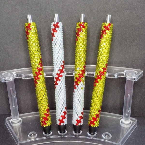 Softball Rhinestone - Etsy