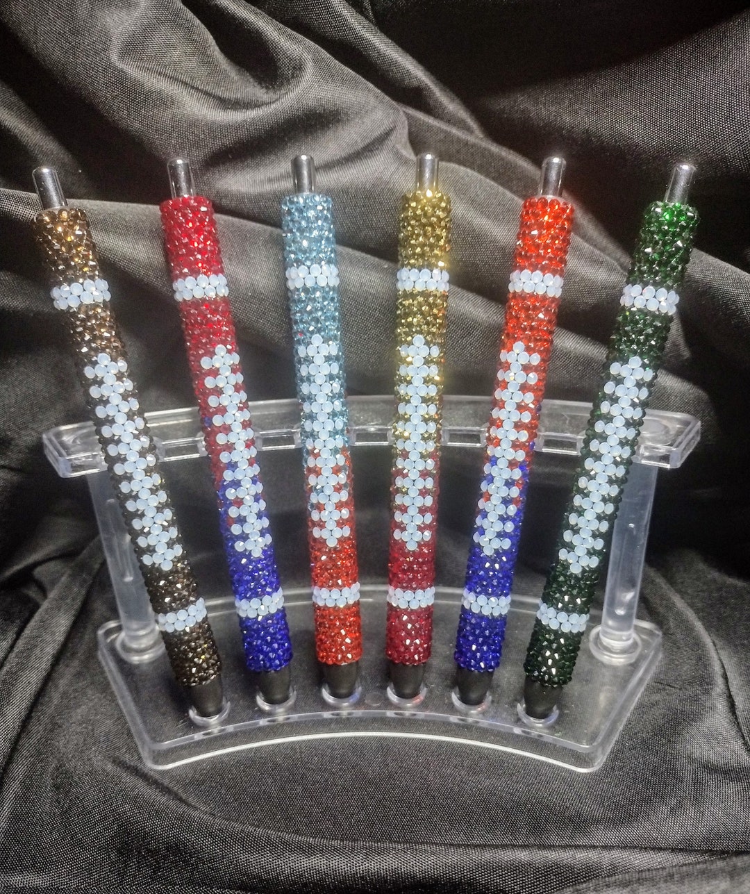 Football Rhinestone Pen Collection - Etsy