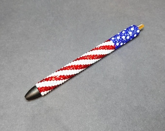 American Flag Inspired - Rhinestone Pen / Bling Pen - Etsy
