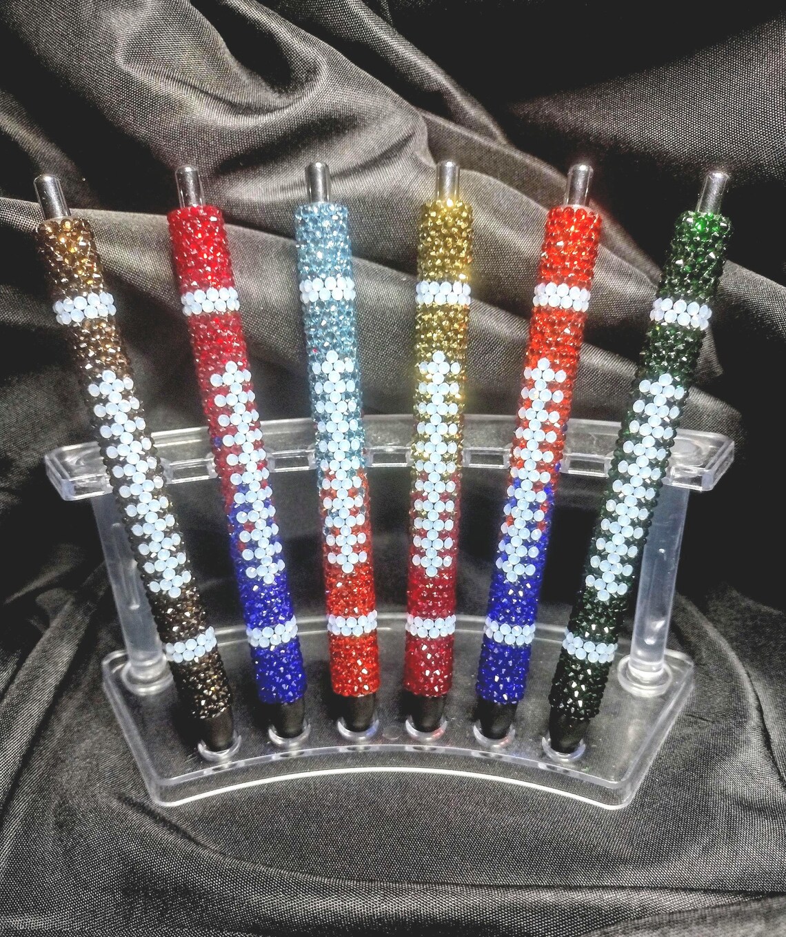 Football Rhinestone Pen Collection - Etsy