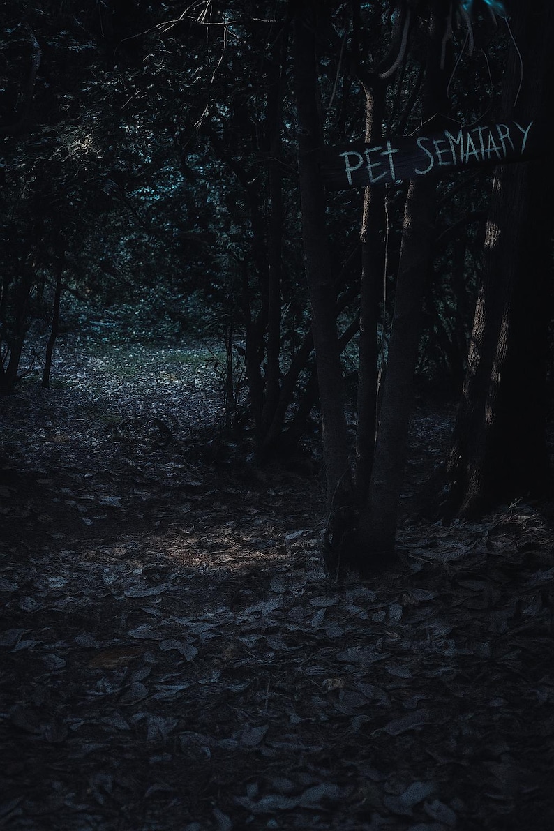 Pet Sematary Sign. Larger Version - Etsy