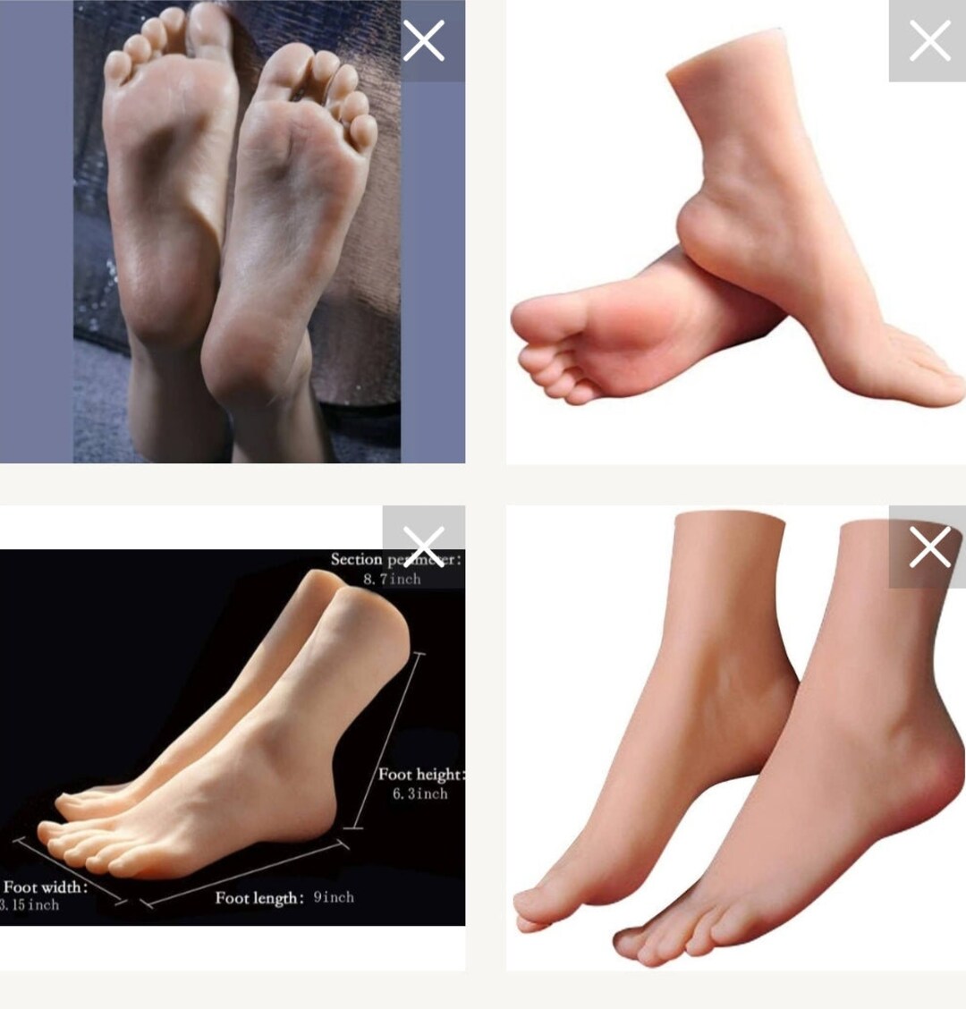 Silicone Feet (pair) - Etsy