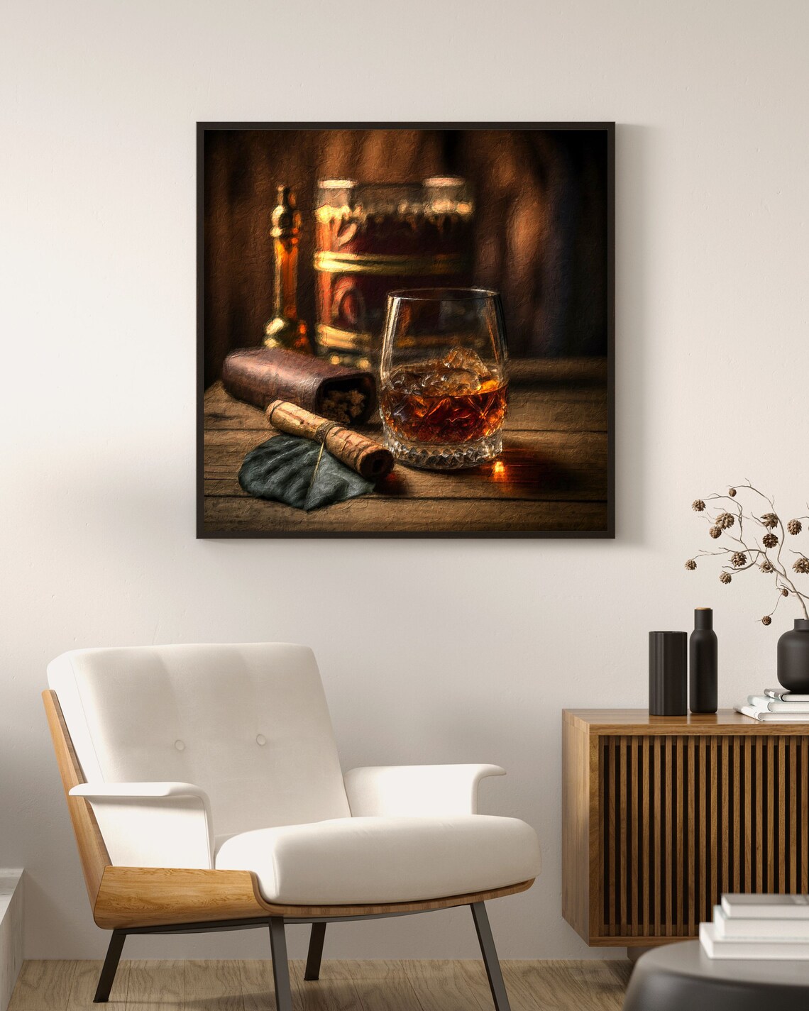 Whiskey Wall Decor, Whiskey Art, Whiskey Painting, Man Cave Art, Man ...