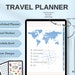 Digital Planner Travel, Goodnotes Planner, iPad Planner, Notability ...