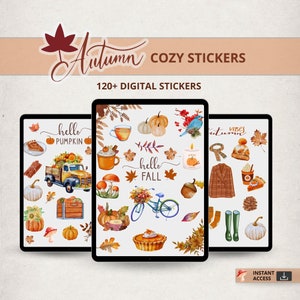 Autumn Planner Stickers for Goodnotes Planning: Digital Download With ...