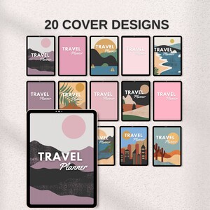 Digital Planner Travel, Goodnotes Planner, iPad Planner, Notability ...