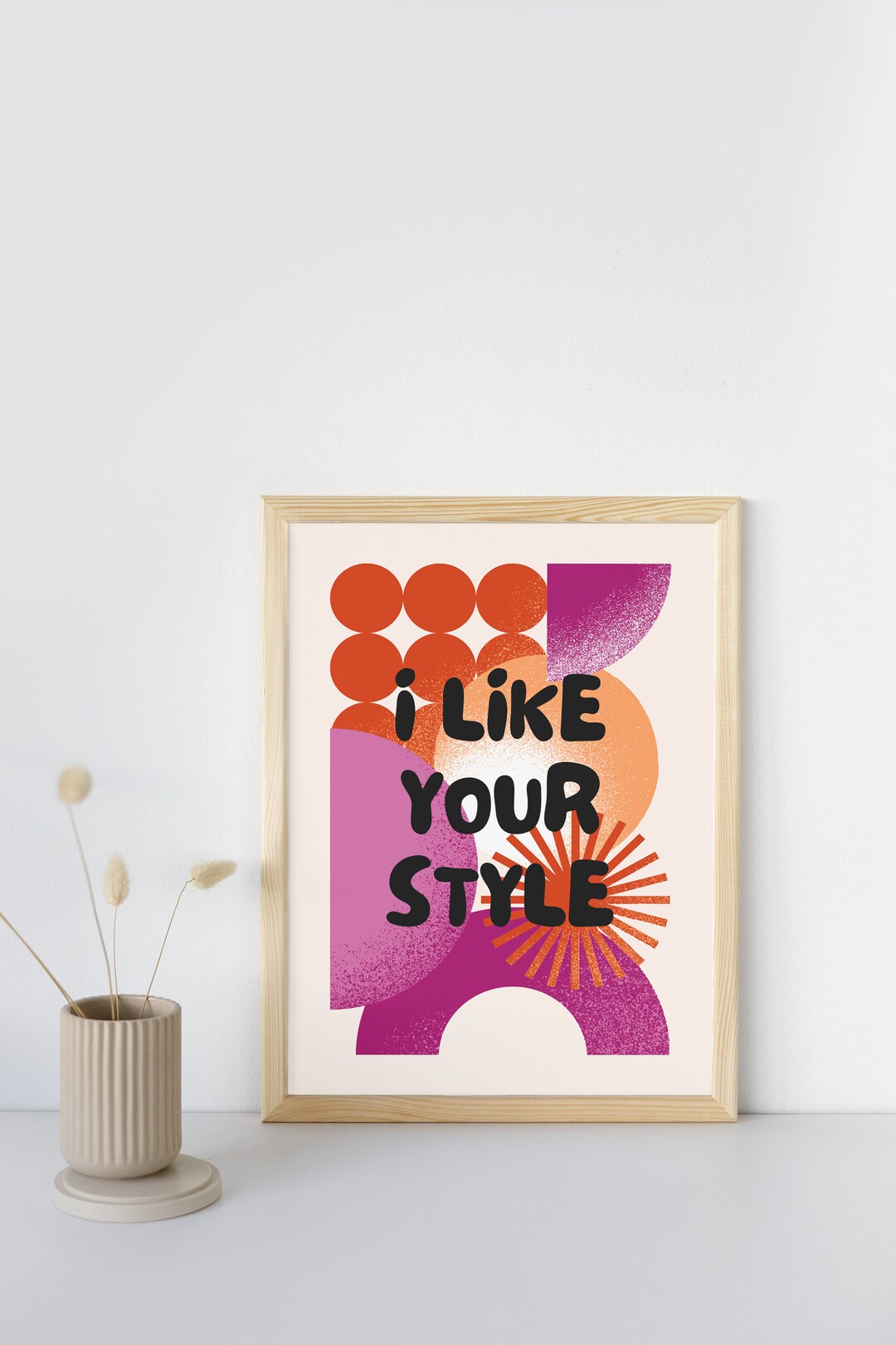 A4 Lesbian Digital Art Print, I Like Your Style, Gay Art, Lesbian Print ...